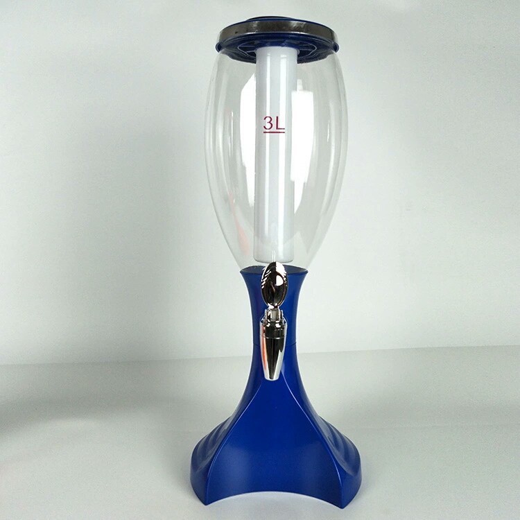 Mua Tháp Bia Max 5 Lít Đựng Bia Trà Sữa Nước Ngọt Lõi Đá Giữ Lạnh Đèn ...