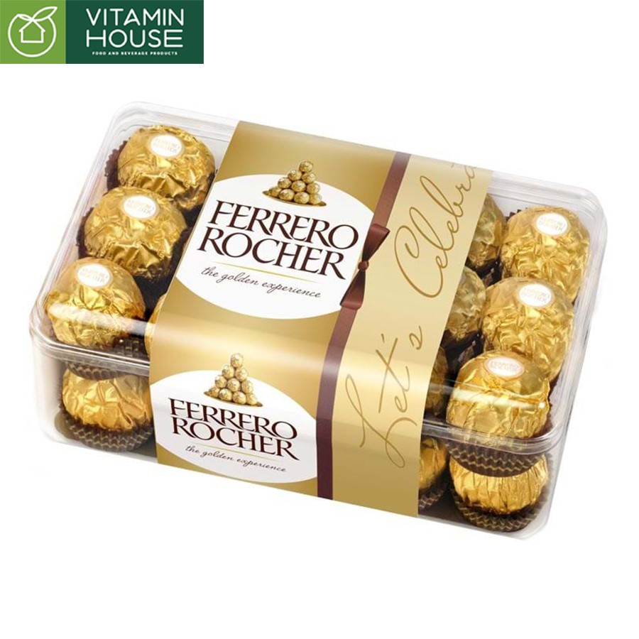 Socola Ferrero Rocher 30v Italy 375g [VITAMIN HOUSE] -2237 | Shopee ...