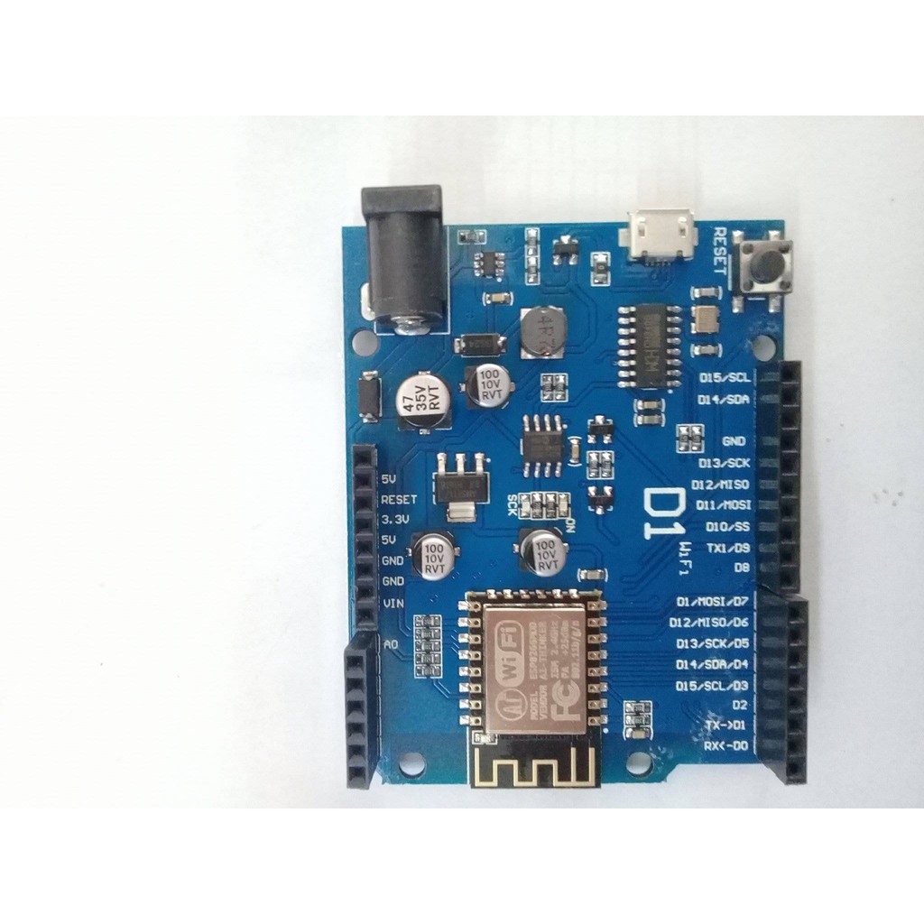 Kit Arduino Kết Hợp Module Wifi Esp8266 Nodemcu Lua Wemos D1 R2 ứng