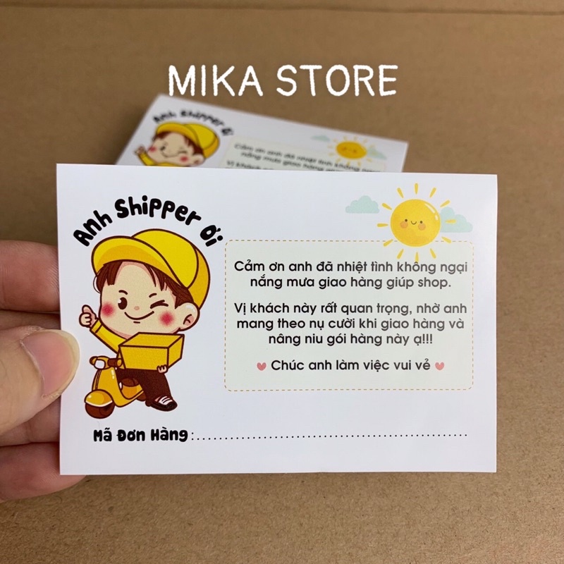 Mua Combo 500 Tem Dán Cảm Ơn Shipper, Tem Ghi Mã Đơn Hàng giá rẻ nhất ...