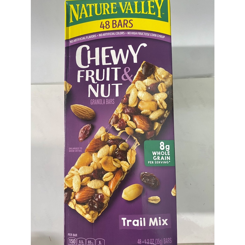 [CHUẨN MỸ] Thanh yến mạch Nature Valley Fruit & Nut Chewy Granola Bar ...