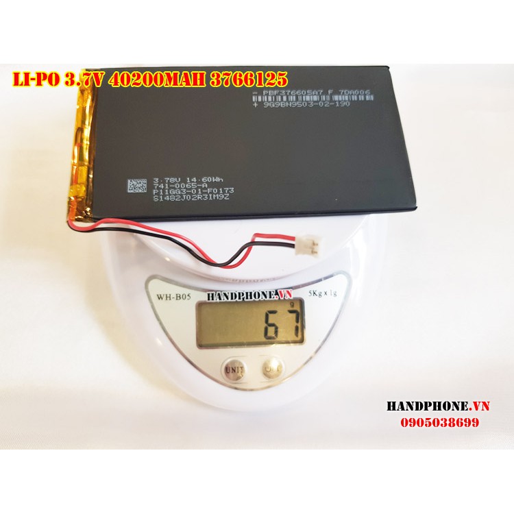Mua Pin Li-Po 3.7V 3766125 4000mAh (Lithium Polyme) cho máy tính bảng ... Mua Pin Li-Po 3.7V 3766125 4000mAh (Lithium Polyme) cho máy tính bảng ...