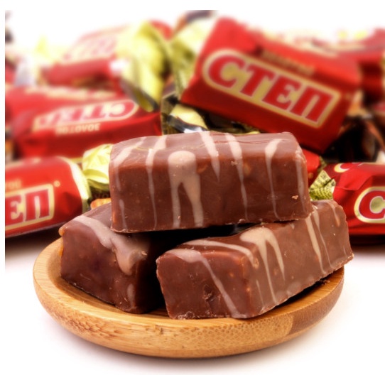 Đà Nẵng - Kẹo Socola Nga CTEN Đỏ Túi 500 gram Nhân Lạc Chocolate Butter ...