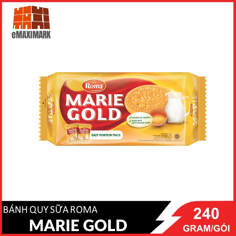 Bánh quy sữa Roma Marie Gold 240g | Shopee Việt Nam