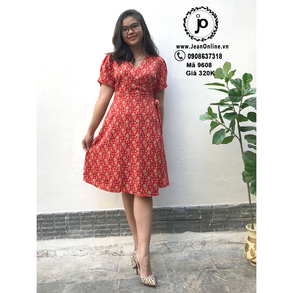 Đầm big size (MS 9608) váy hoa ngoại cỡ từ 65kg đến 90kg | Shopee Việt Nam