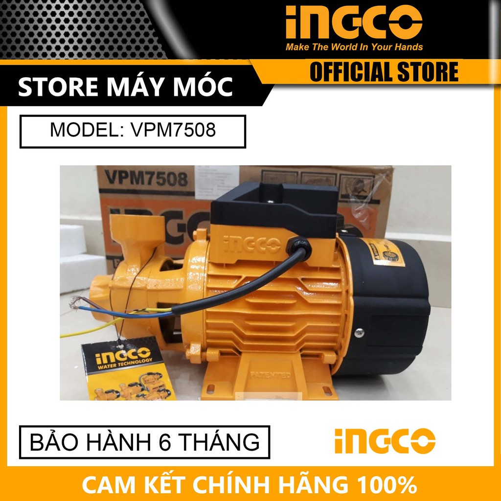 MÁY BƠM NƯỚC 750W INGCO VPM7508- HÀNG CHÍNH HÃNG | Shopee Việt Nam