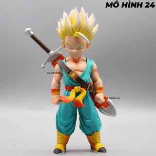 [19cm] Mô hình nhân vật cao cấp figure trunks kid 2 đầu ca lích trong ...