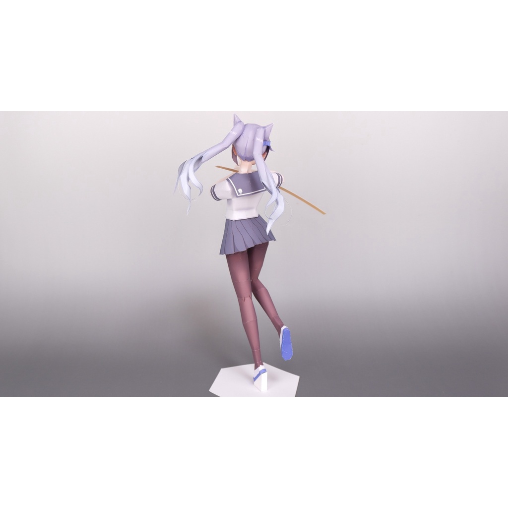 Mua mô hình giấy kequing học sinh genshin impact papercraft DIY giá rẻ ...