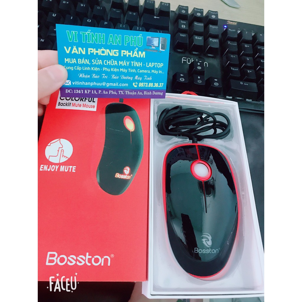 Chuột Chơi Game BOSSTON X15/Mouse Bosston X15 USB | Shopee Việt Nam