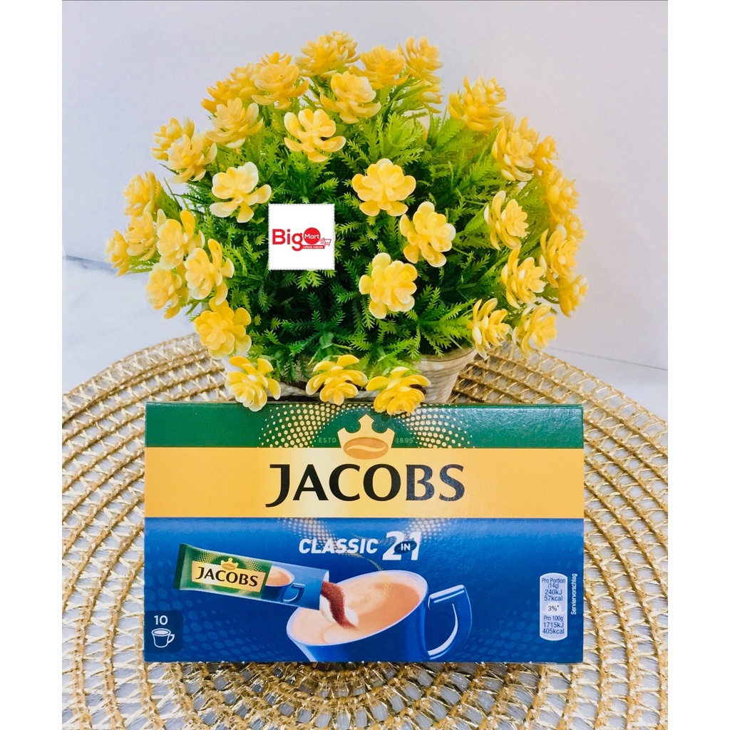 Cà phê hòa tan Jacobs 2in1 Đức | Shopee Việt Nam