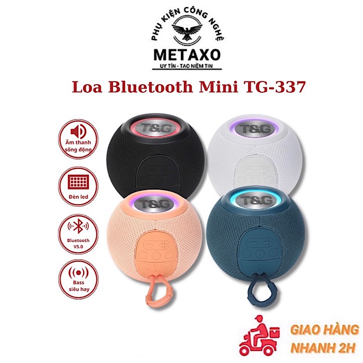 Mua Loa bluetooh mini TG-337, Loa mini không dây bluetooth giá rẻ dễ thương hỗ trợ thẻ nhớ usb ...