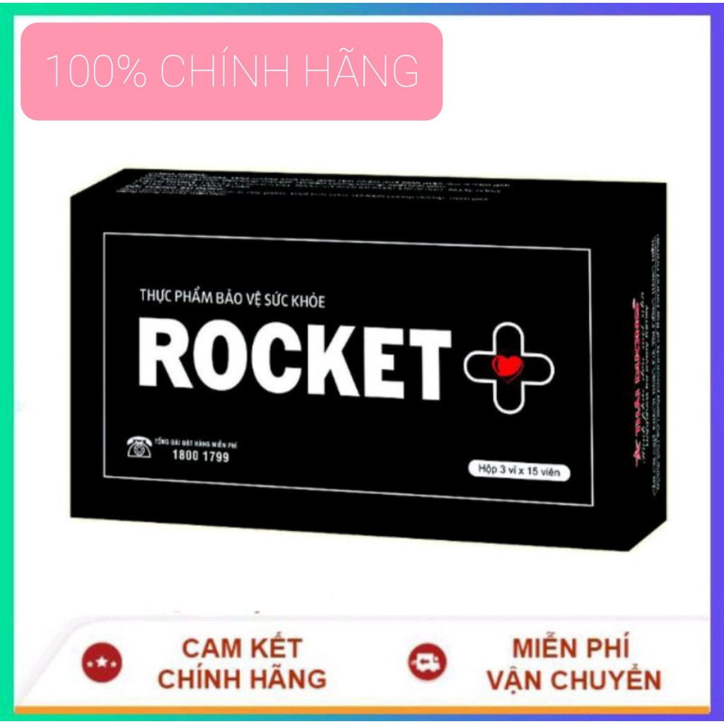Rocket+ - Rocket Plus Sao Thái Dương - Đẳng Cấp Phái Mạnh - 100% CHÍNH HÃNG - có che tên sản ...