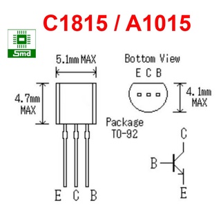 Transistor C2383 / A1013 1A 160V Kiểu chân cắm TO92 trans PNP NPN ...