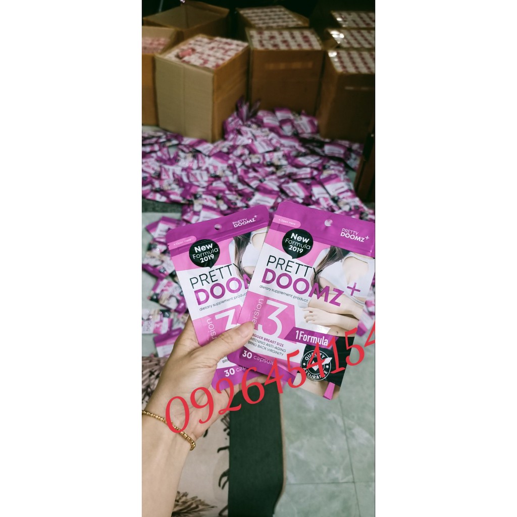 (SHOP NGUYỄN NHƯ THỦY) Viên uống Patty Doomz Thái Lan chính hãng (Gói ...