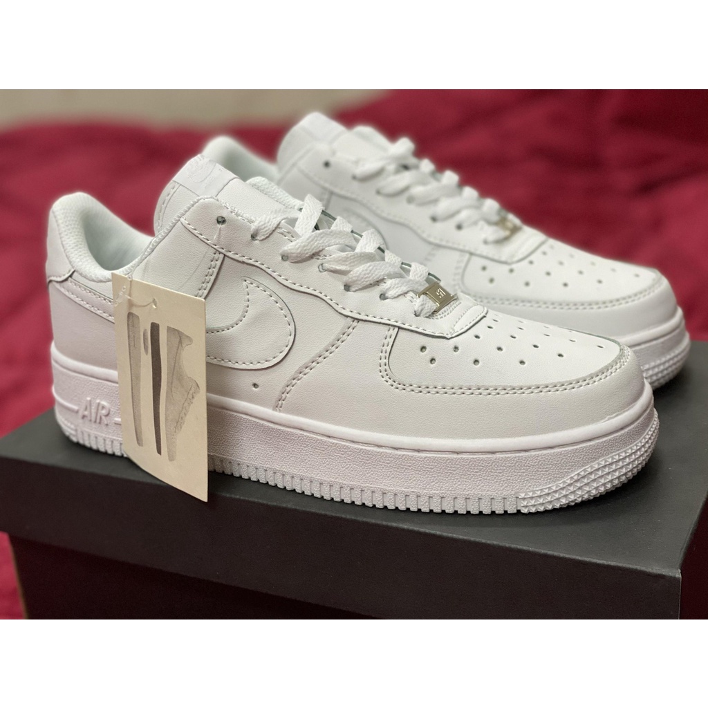 Mua Giày Sneaker Air Force 1, AF1 trắng bản chuẩn Trung full phụ kiện ...