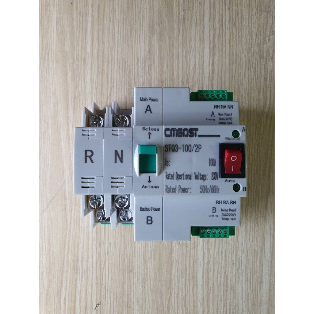 ATS bộ chuyển mạch tự động 100A 2P, chuyển nguồn tự động | Shopee Việt Nam