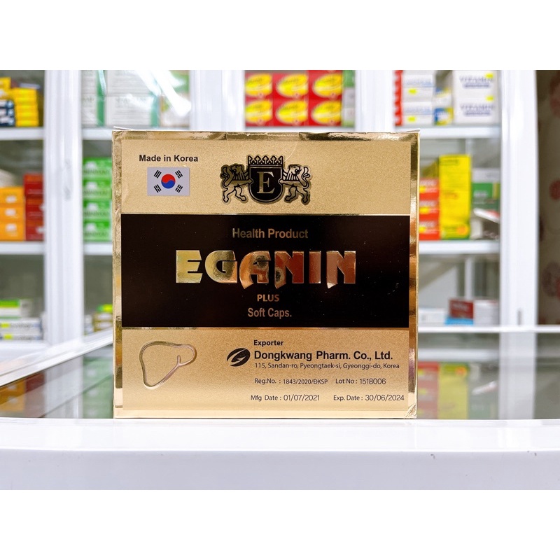 [Chính Hãng] Viên Uống Bổ Gan Eganin Plus hộp 60 viên | Shopee Việt Nam