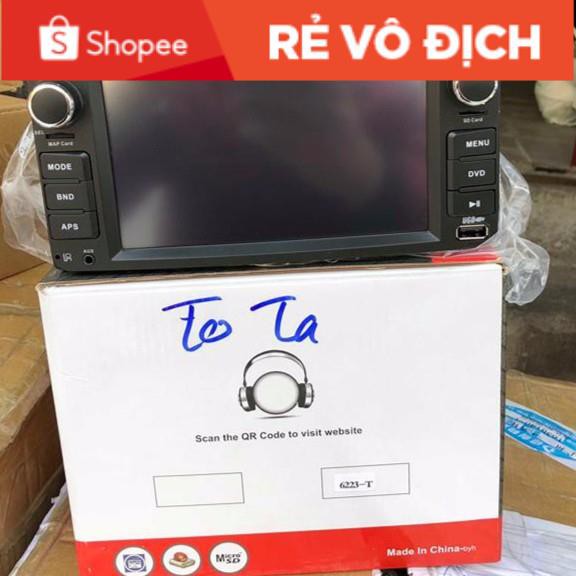 Đầu DVD Basic lắp chung Toyota (Vios, innova, fortuner, Altisl, yaris ...