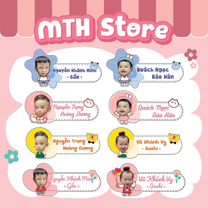 Mua Nhãn Dán, Sticker Cho Bé Dán Bình Sữa - Balo, Các Loại, Tuỳ Chọn ...