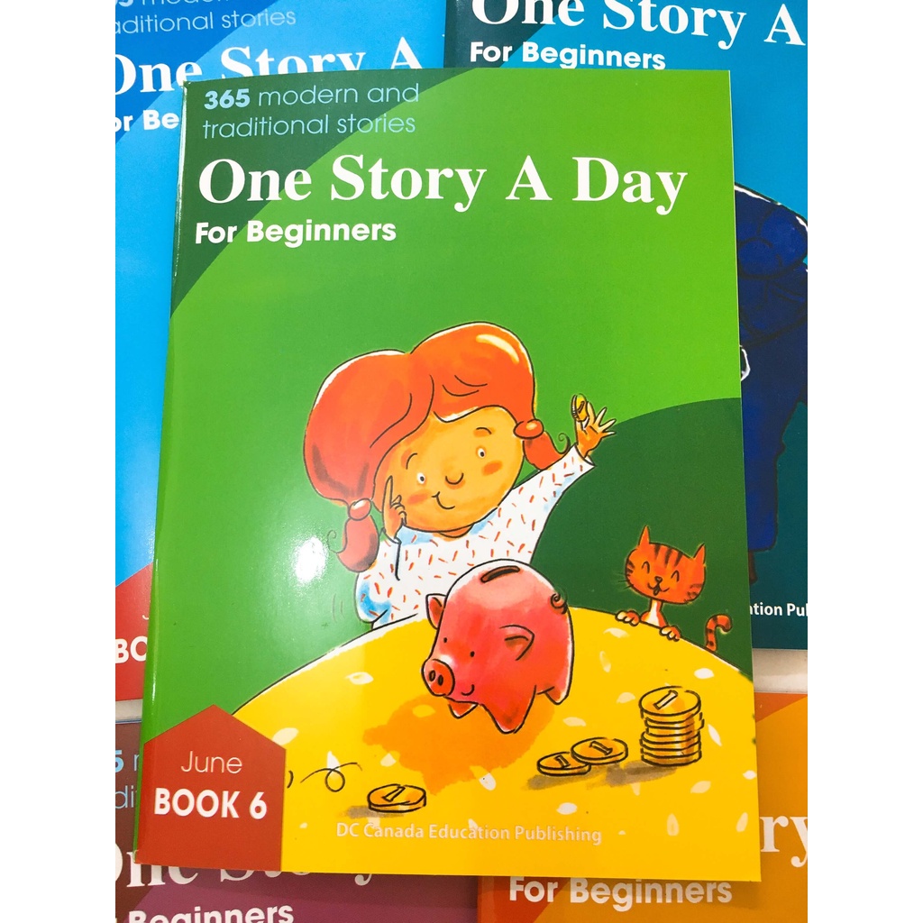 Mua Bộ One story a day level 1 (12c) có mp3 cho bé (bản đẹp) giá rẻ ...