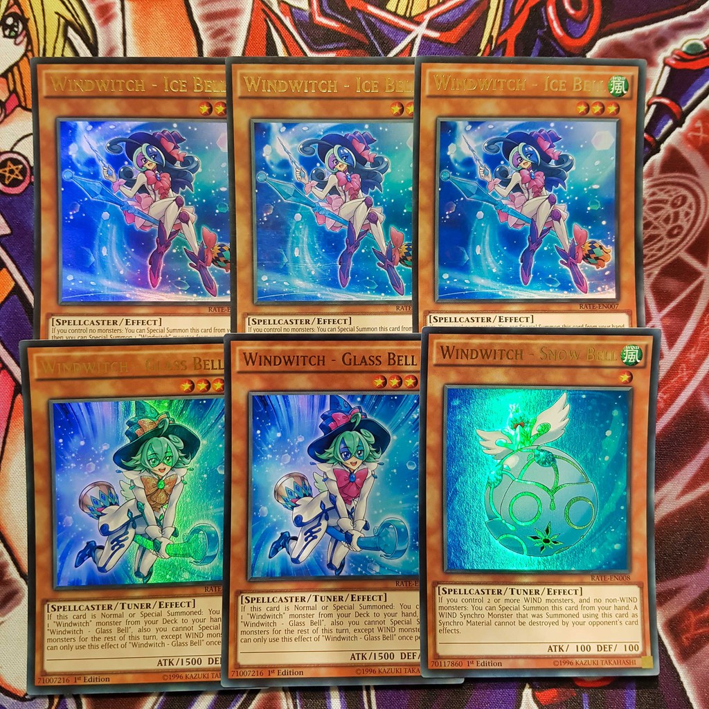 Bộ thẻ bài Yugioh | Windwitch Ice bell & Glass bell & Snow bell | RATE ...