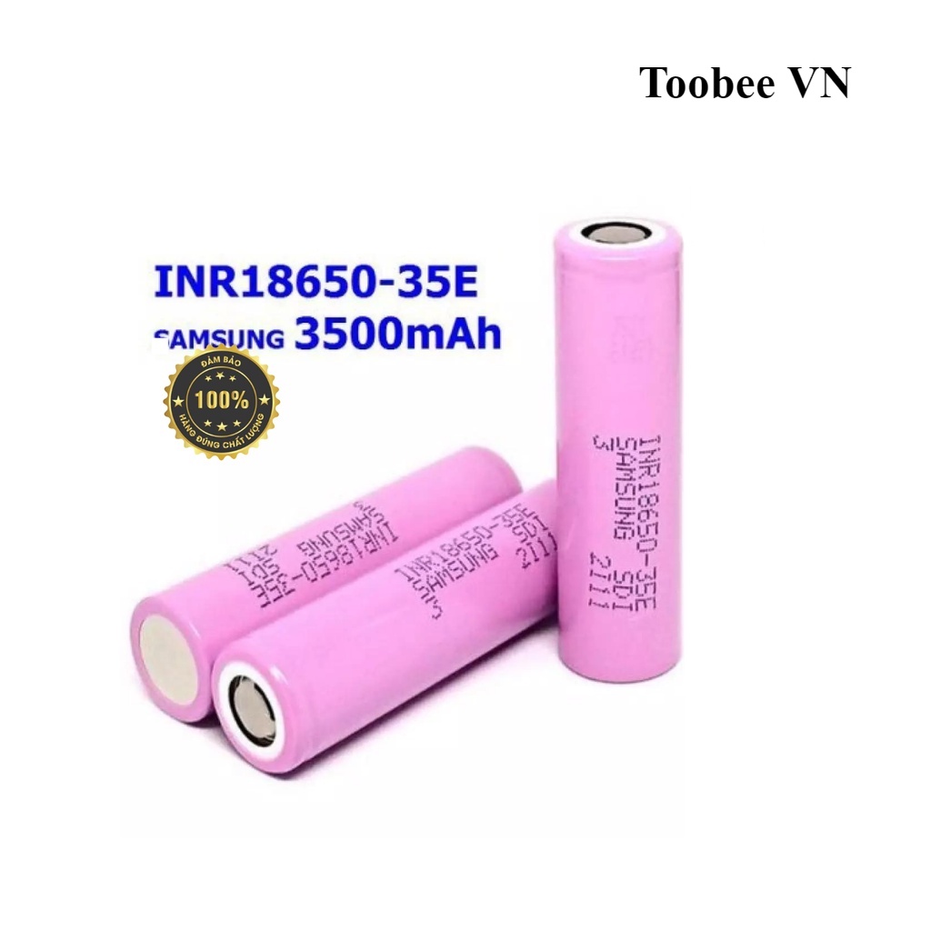 Pin 18650 Samsung 35E 3500mah, pin lap top, pin sạc dự phòng dung lượng ...