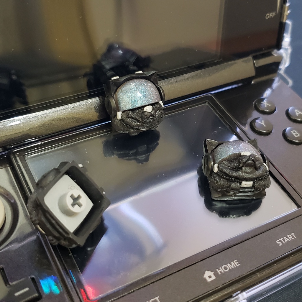 Mua Keycap Sirius Clone trang trí bàn phím cơ màu Black Robocop giá rẻ ...