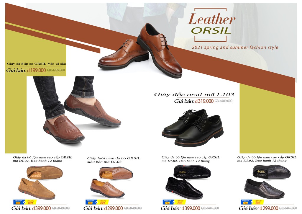 ORSIL SHOES - GIÀY CHUẨN, Cửa hàng trực tuyến | Shopee Việt Nam