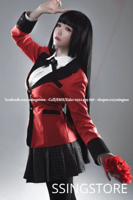 Mua Set COSPLAY Jabami Yumeko nhân vật trong Kakegurui( Hàng order ...