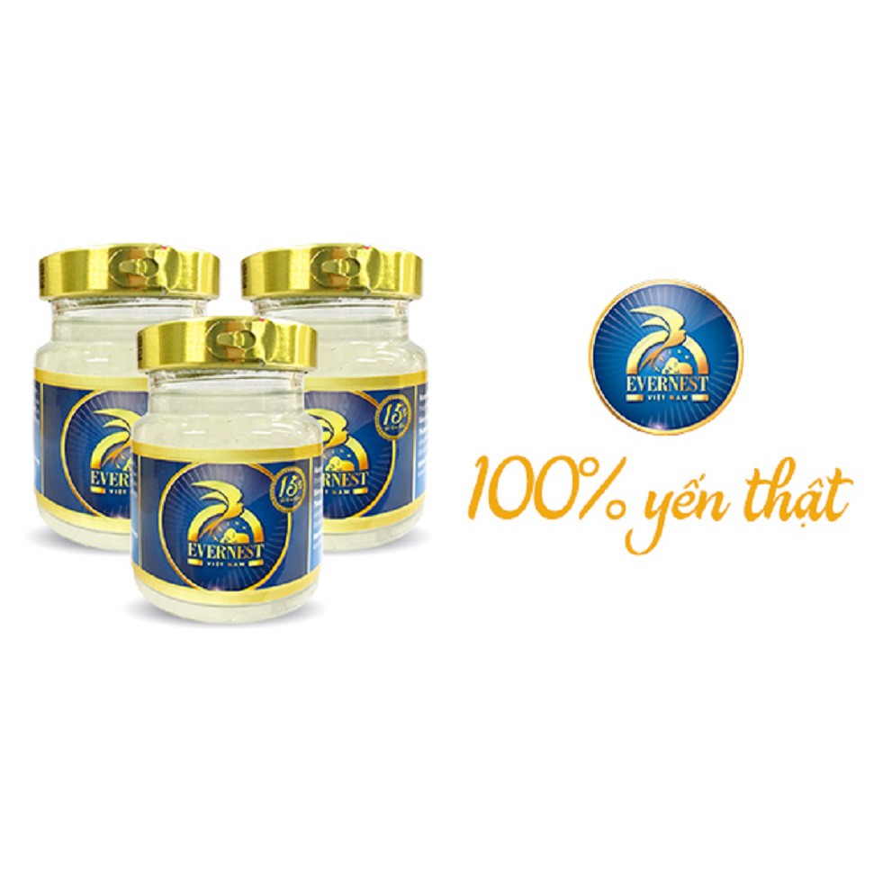 Mua COMBO 7 Hộp Nước Yến Sào EVERNEST 15% tổ yến cao cấp (1 hộp 6 lọ ...