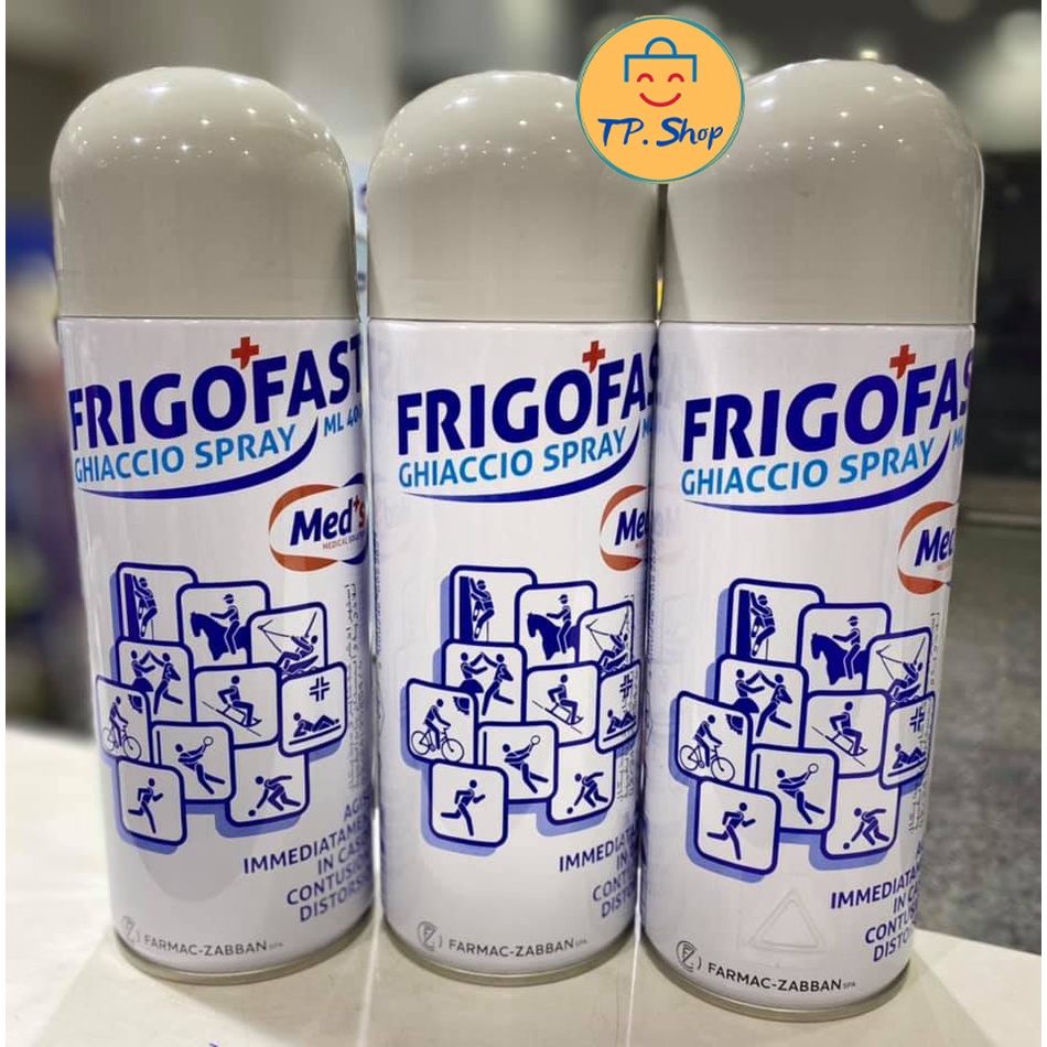 Mua Bình xịt giảm đau FRIGOFAST xịt lạnh chấn thương trong thể thao ...