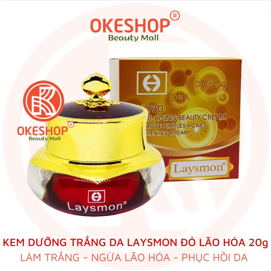 Mua KEM LAYSMON ĐỎ - CHỐNG NHĂN - CHỐNG LÃO HOÁ - LAYSMON UV/30 - ANTI ...
