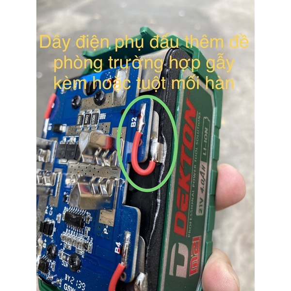 Mua Pin Dekton 4A/6A Dòng Xã Cao. Chống Cháy Nổ/Chân Pin M21(MKT) Phổ ...
