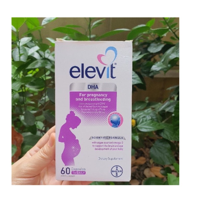 Viên uống ELEVIT DHA dành cho mẹ bầu và sau sinh- ĐỦ BILL, BAY AIR ...