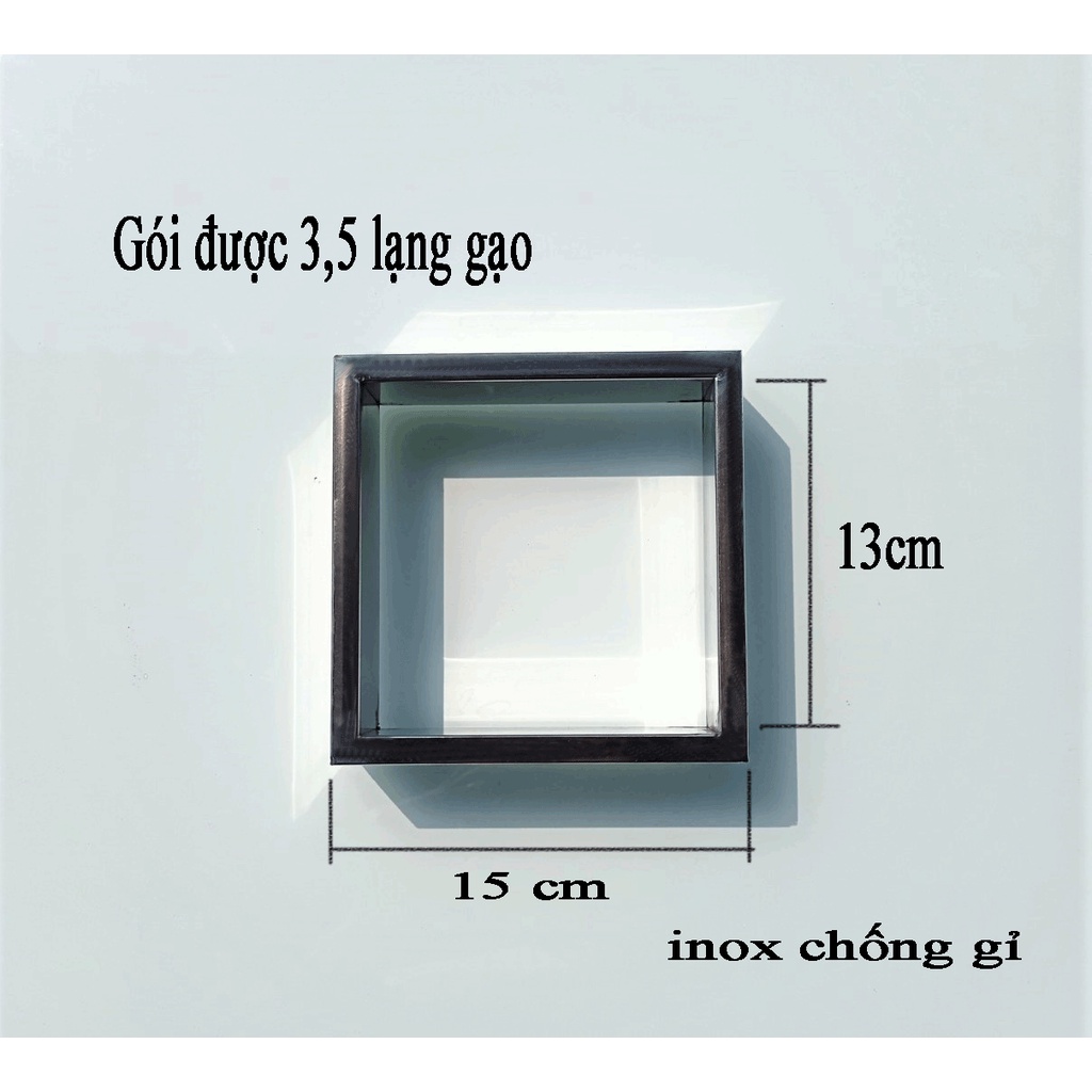 Mua khuôn gói bánh trưng, khuôn gói bánh téc inox chống gỉ giá rẻ nhất ...