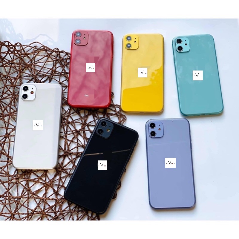 Mua Mô Hình trưng bày IP11 màu xanh ngọc, vàng, đỏ, tím, trắng, đen giá rẻ nhất | TecKi.Vn