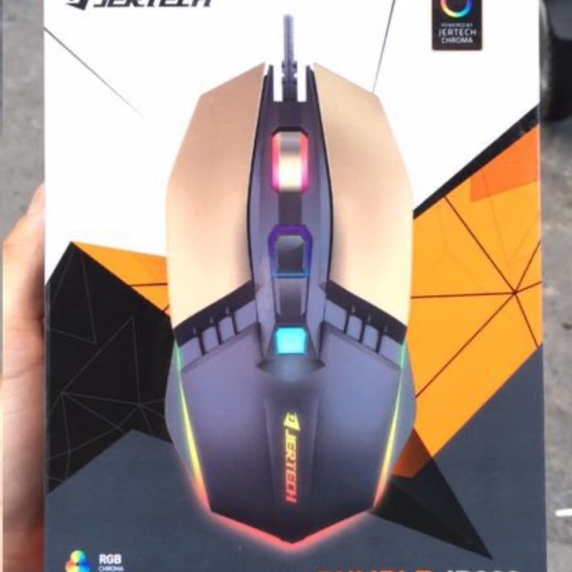 Chuột có dây JERTECH Rumble JR800 đèn led 7 màu | Shopee Việt Nam