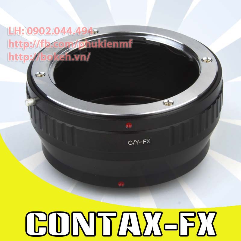 CY-FX Mount adapter chuyển lens ngàm Contax Yashica sang body Fujifilm X ( CY-FUJIFILM CY-FUJI C ...