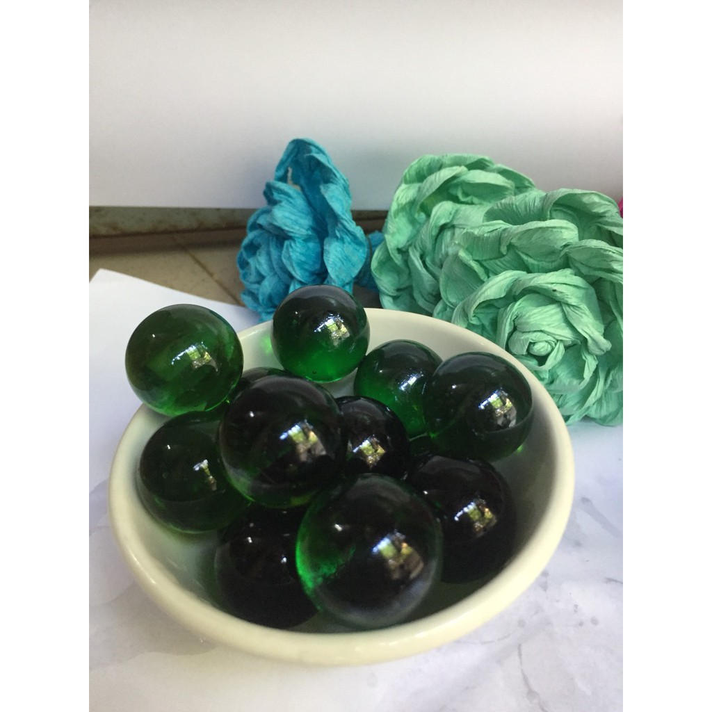 Bi ve - bộ 10 viên bi màu xanh rêu đường kính 24mm cực đẹp | HolCim ...