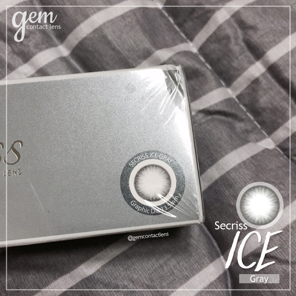 Mua Áp Tròng SECRISS ICE GRAY - OLENS KOREA Lens Ẩm Cao Giãn Nhẹ Tự ...