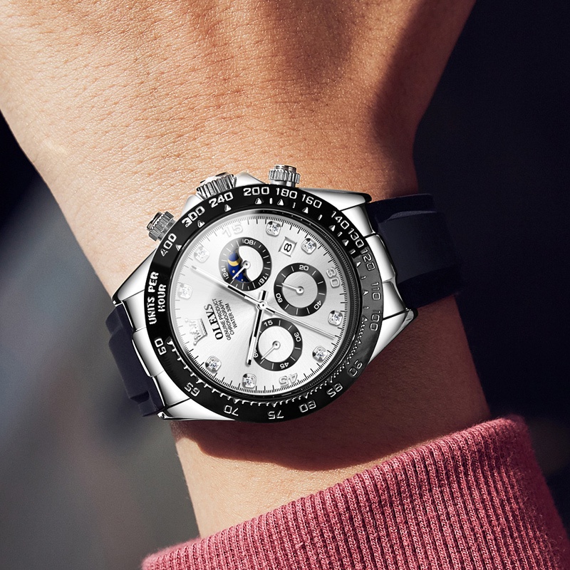 Mua Đồng hồ nam chính hãng Olevs 2875 phát sáng chống nước Rolex giá rẻ ...