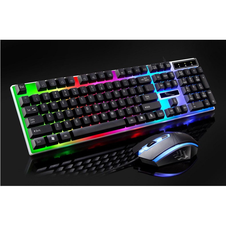 Bộ Bàn Phím Kèm Chuột LED Giả Cơ Chuyên Game DQT-A1 ( CHỐNG NƯỚC) – FPTdo