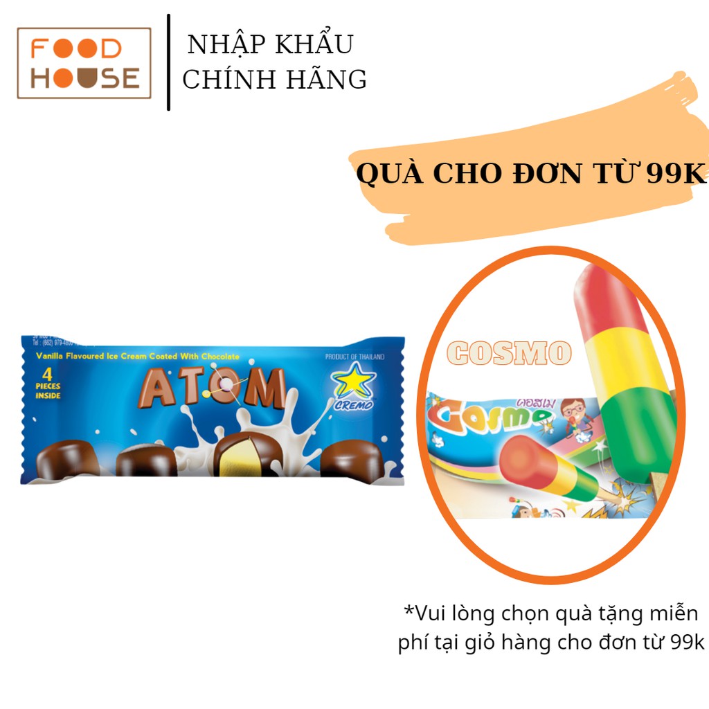 Kem Cremo Atom Vani & Socola Bịch 60g | Shopee Việt Nam