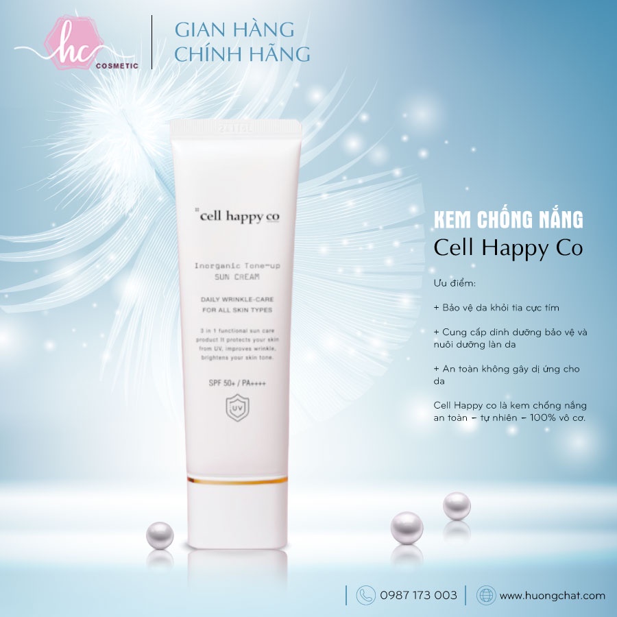 Mua Kem chống nắng Cell Happy Co 3in1 làm trắng - chống nắng - cải ...