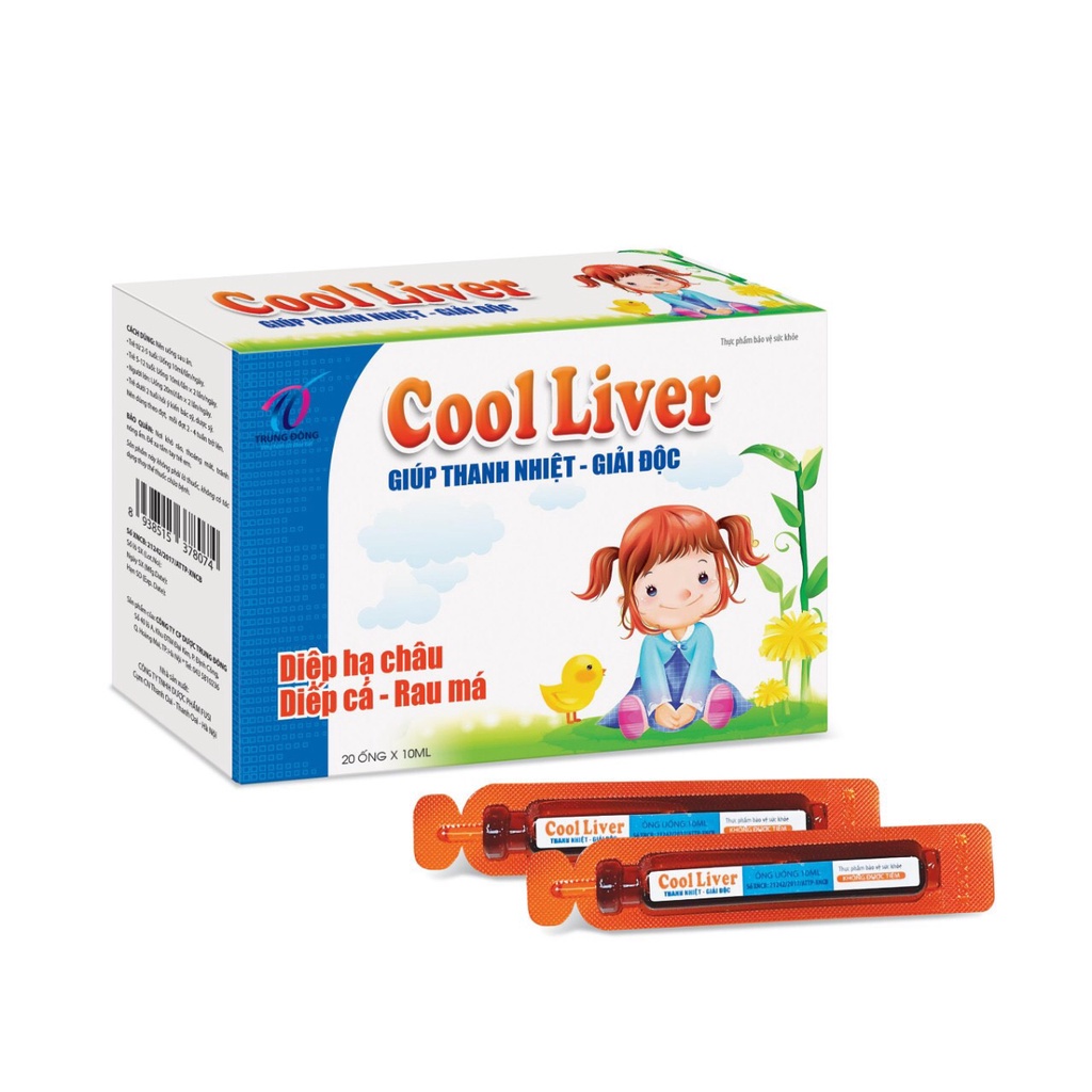 COOL LIVER Giúp thanh nhiệt, mát gan, giải độc gan, làm giảm các triệu ...
