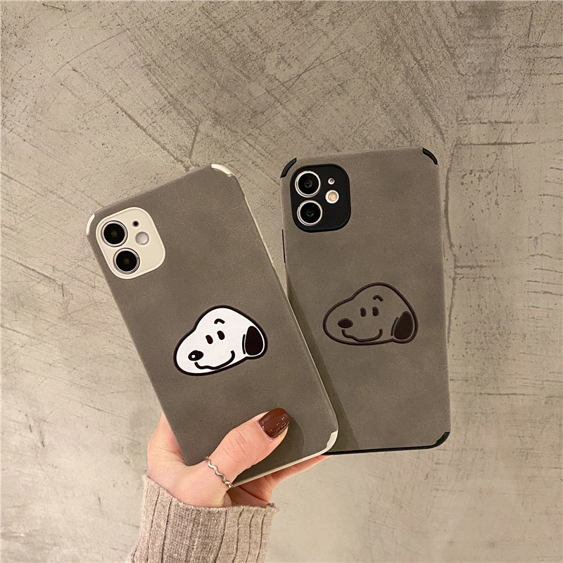 Cute Snoopy Leather Case for iPhone 12 Pro Max X Xr iP11 🔥 Giá Tốt ...
