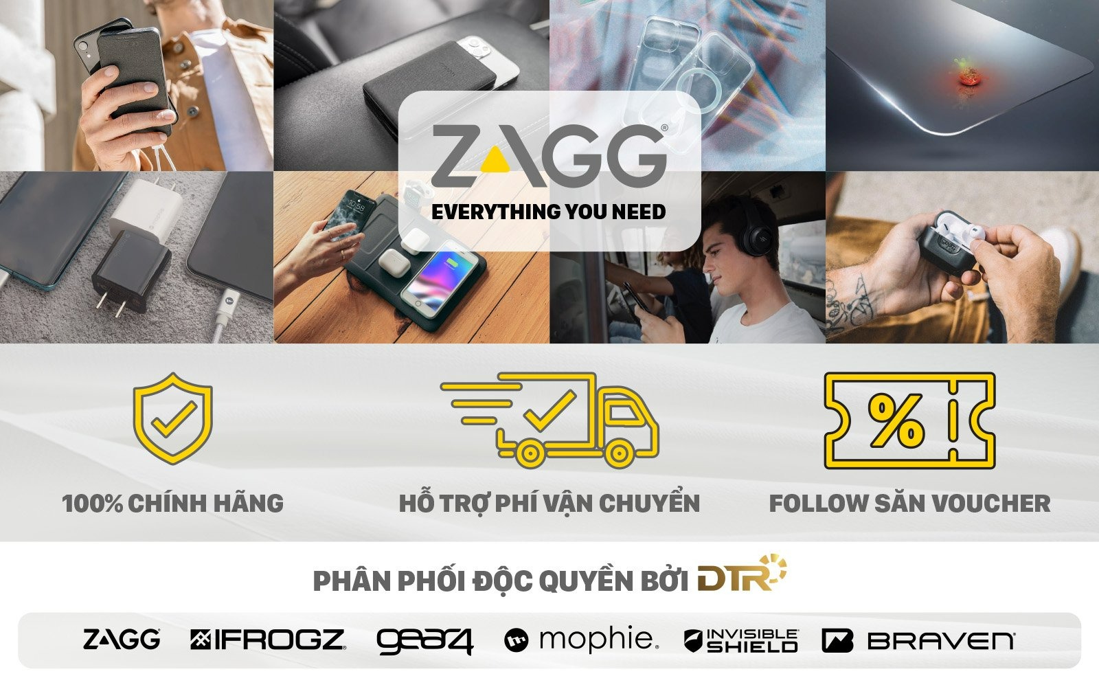 Zagg Official Store - Shop online | Shopee Việt Nam