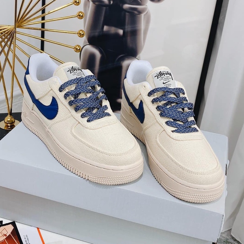 Giày thể thao AF1 Vệt nâu Vệt Xanh hàng cực chất Full Box Bill- Giày ...