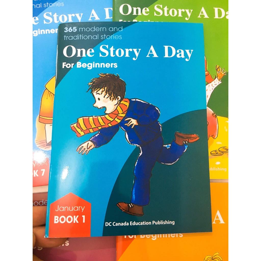 Mua Bộ One story a day level 1 (12c) có mp3 cho bé (bản đẹp) giá rẻ ...