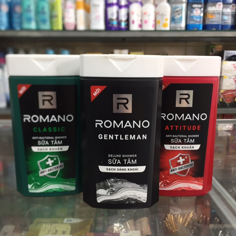 Sữa Tắm Giữ Ẩm Romano Classic 180g | Shopee Việt Nam
